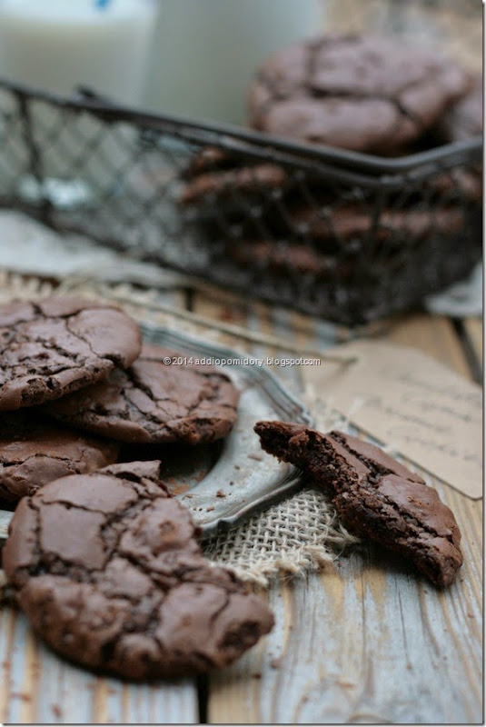 Chocolate Coma Brownie Cookies | AddioPomidory